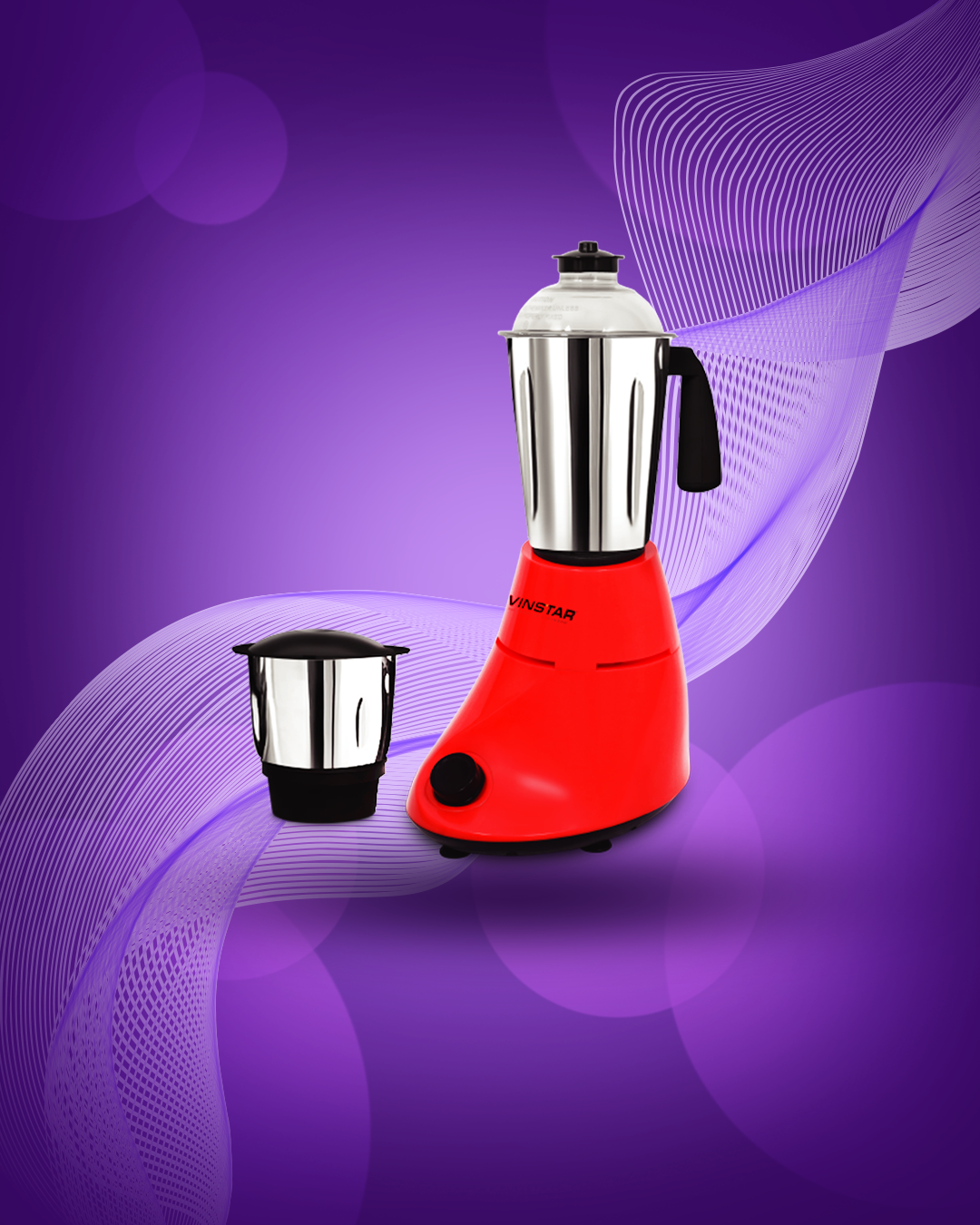 VINSTAR 2 IN1 MIXER GRINDER-1000W-VSG-2486 – HELOKUWAIT